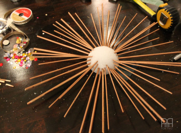 DIY Starburst Wreath