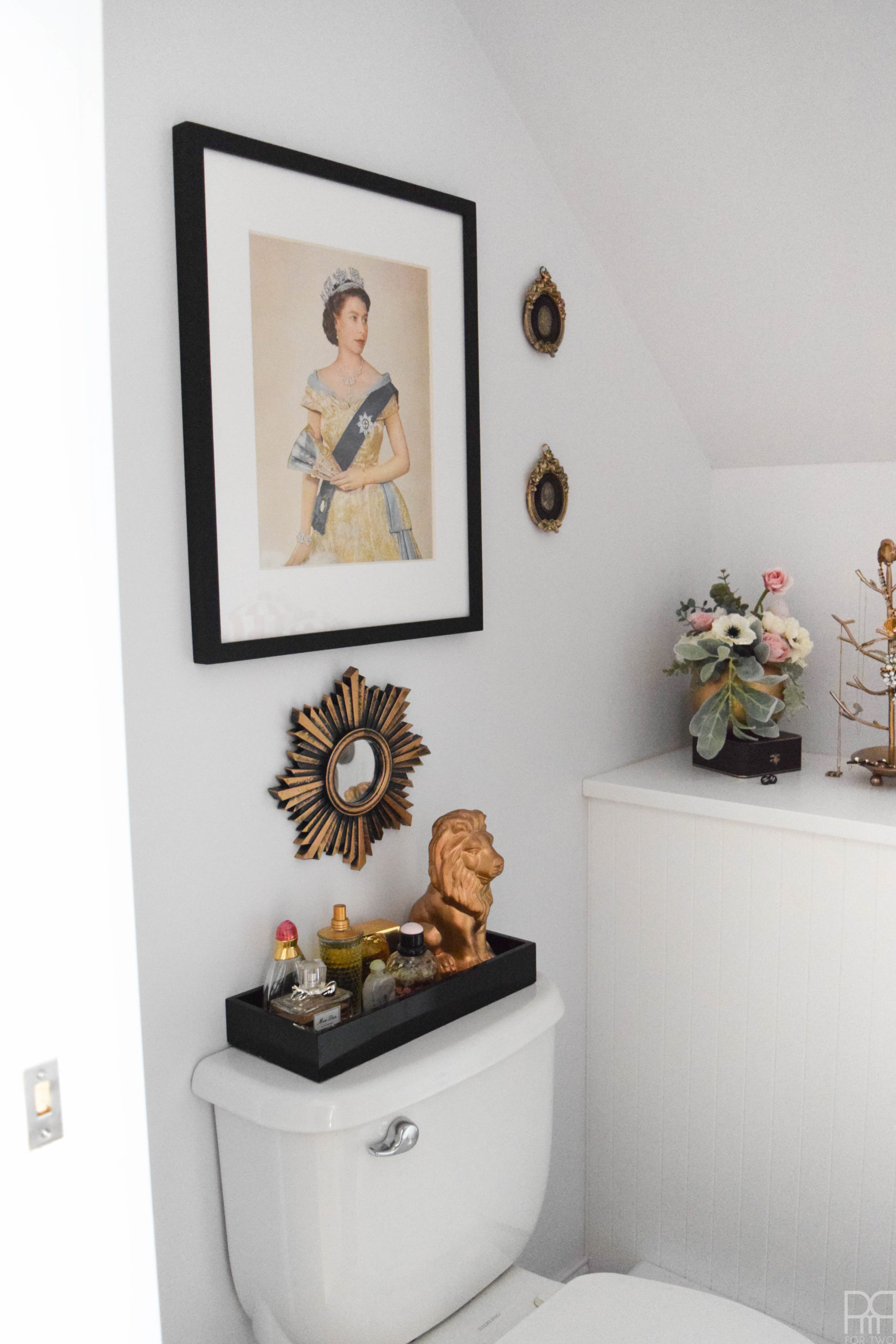 DIY Renter Friendly Tiled Wall