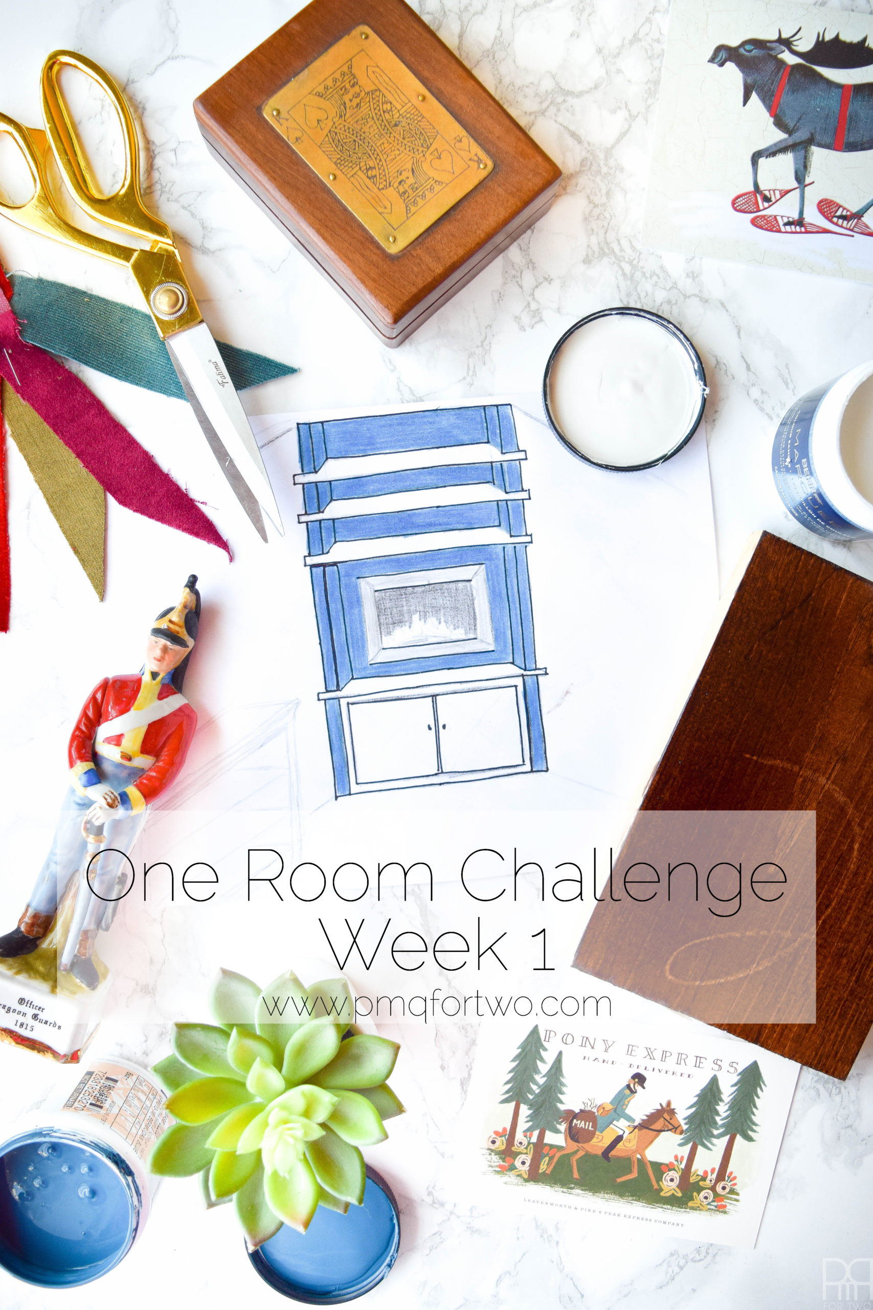 Fall One Room Challenge - Week 1