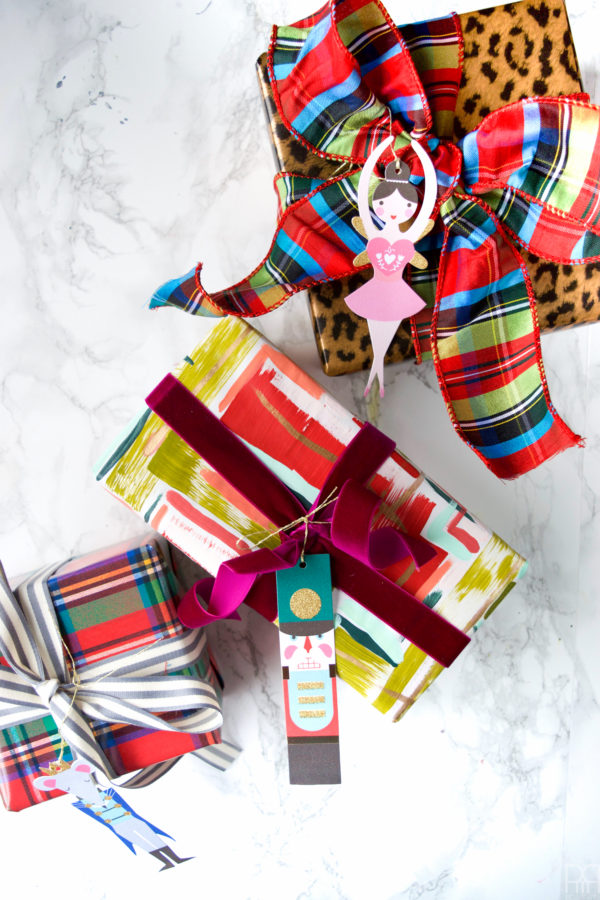 DIY Painted Wrapping Paper