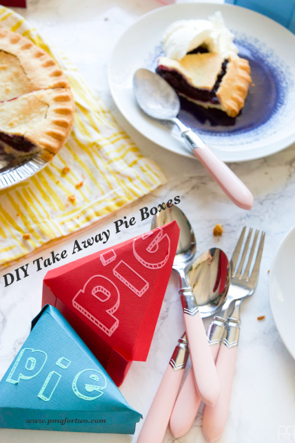 DIY Take Away Pie Boxes