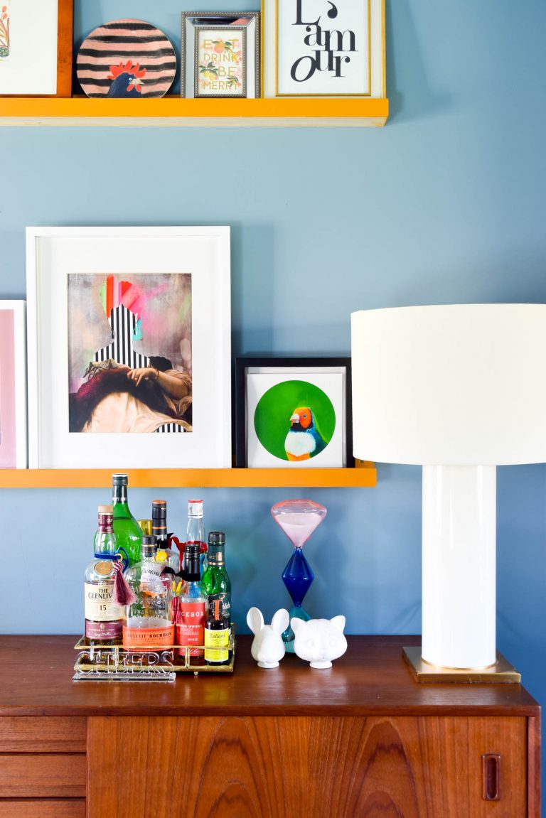 DIY Picture Rail Update In The Dining Room