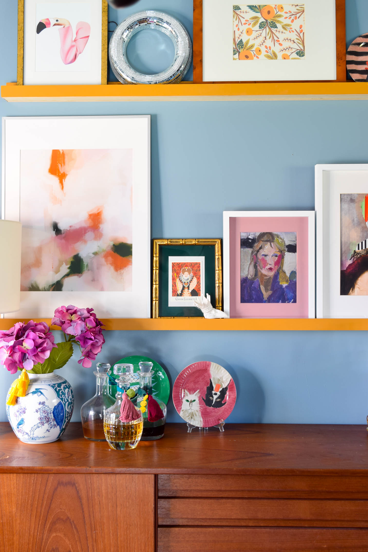 DIY Picture Rail Update In The Dining Room