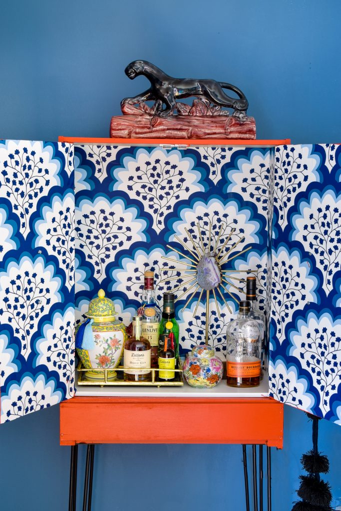 Mid Mod Eclectic Living Room • PMQ for two