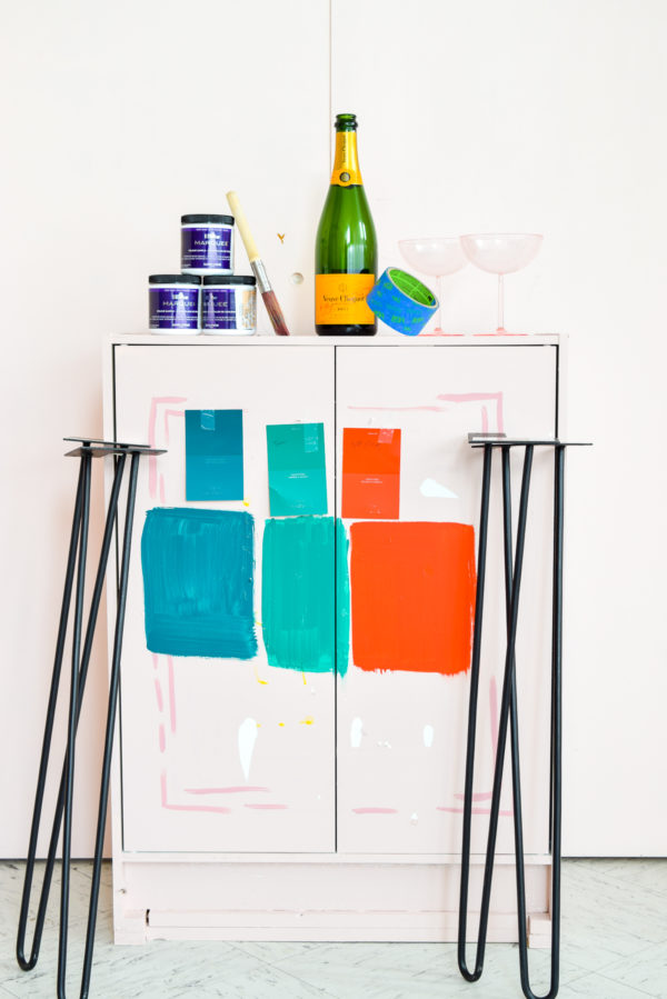 DIY MCM Bar Cabinet • PMQ for two