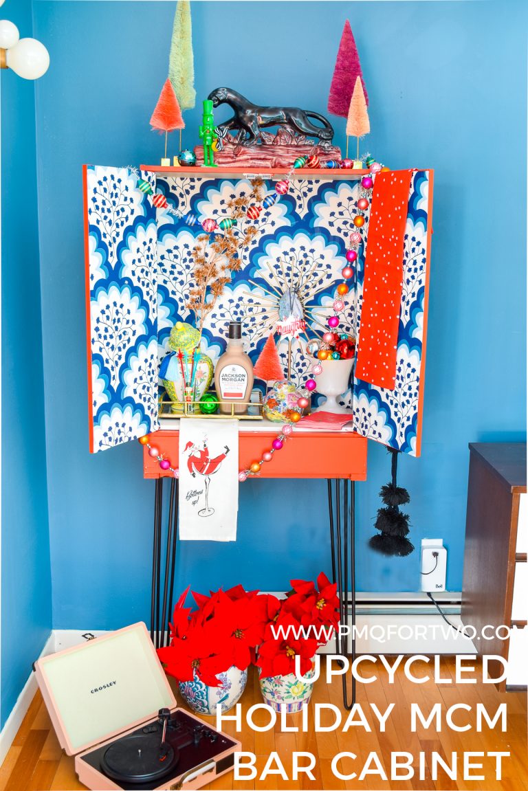 DIY MCM Bar Cabinet • PMQ for two