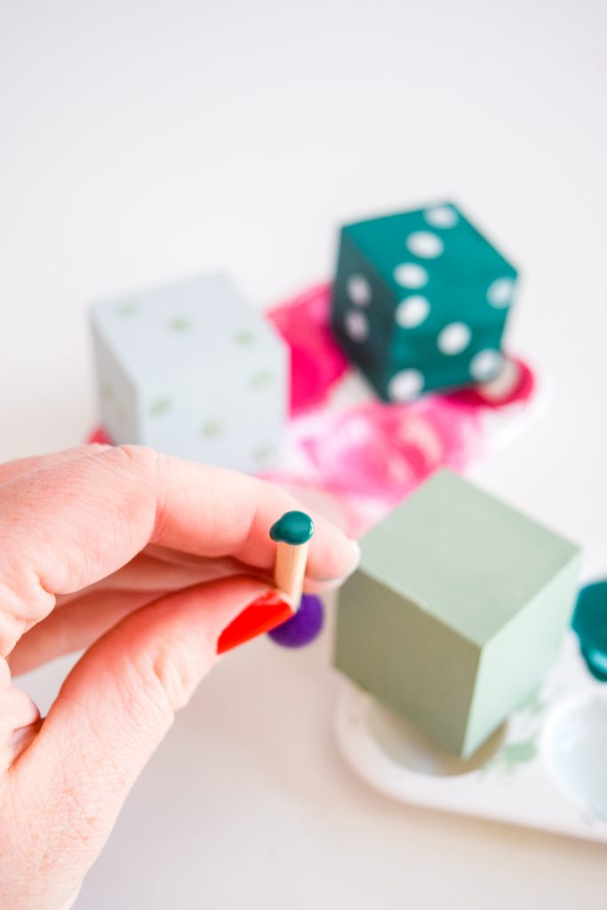 Painted Decorative Dice • PMQ for two