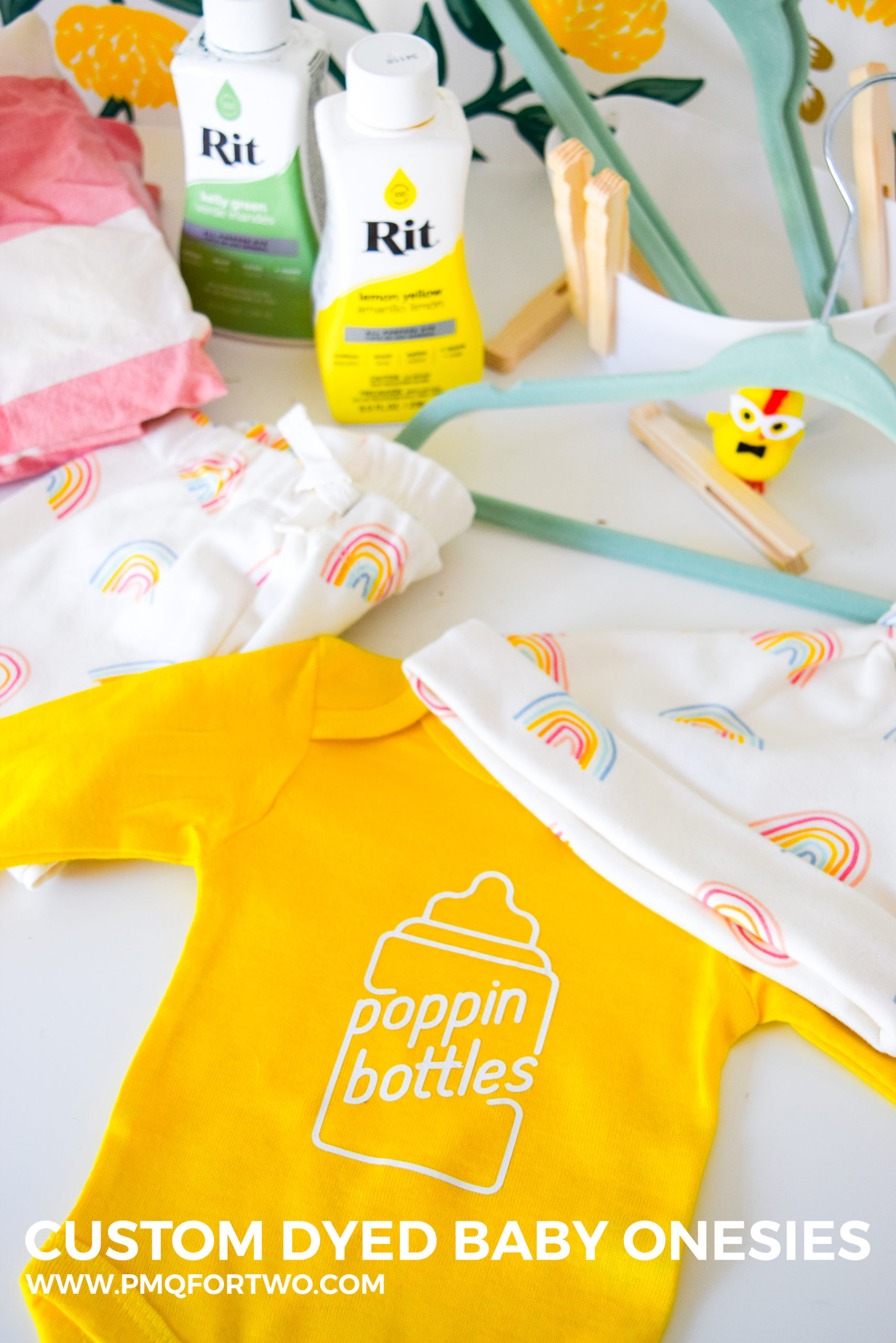 Custom Dyed Baby Onesies • PMQ for two
