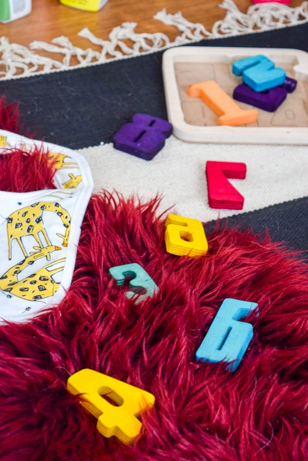 DIY Dyed Wood Baby Toys • PMQ for two