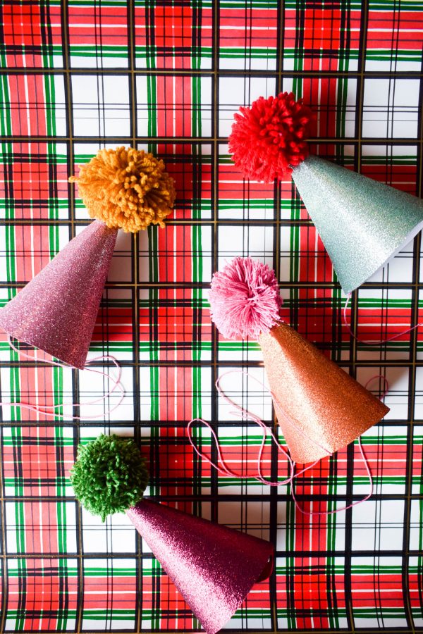 DIY party hats • PMQ for two