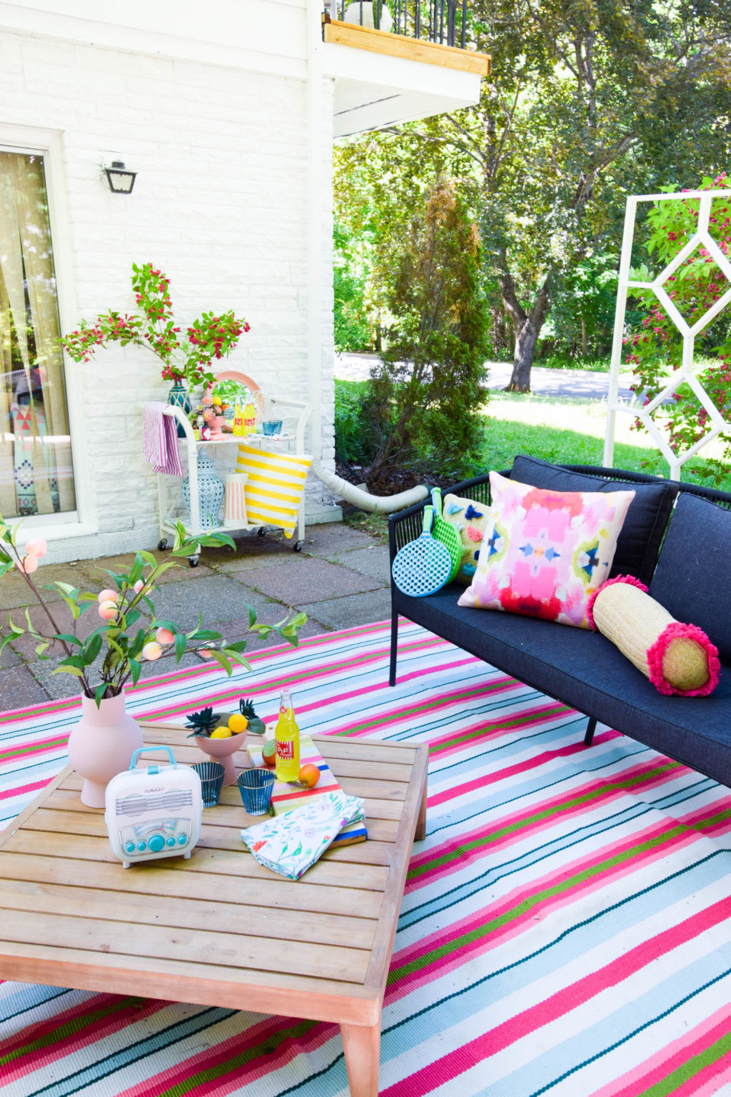 Colorful Patio Ideas • PMQ for two