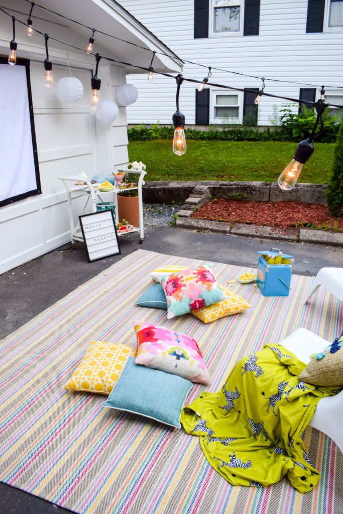 Outdoor Movie Night in the Driveway • PMQ for two