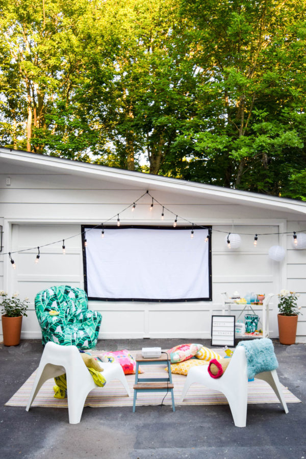 Outdoor Movie Night in the Driveway • PMQ for two
