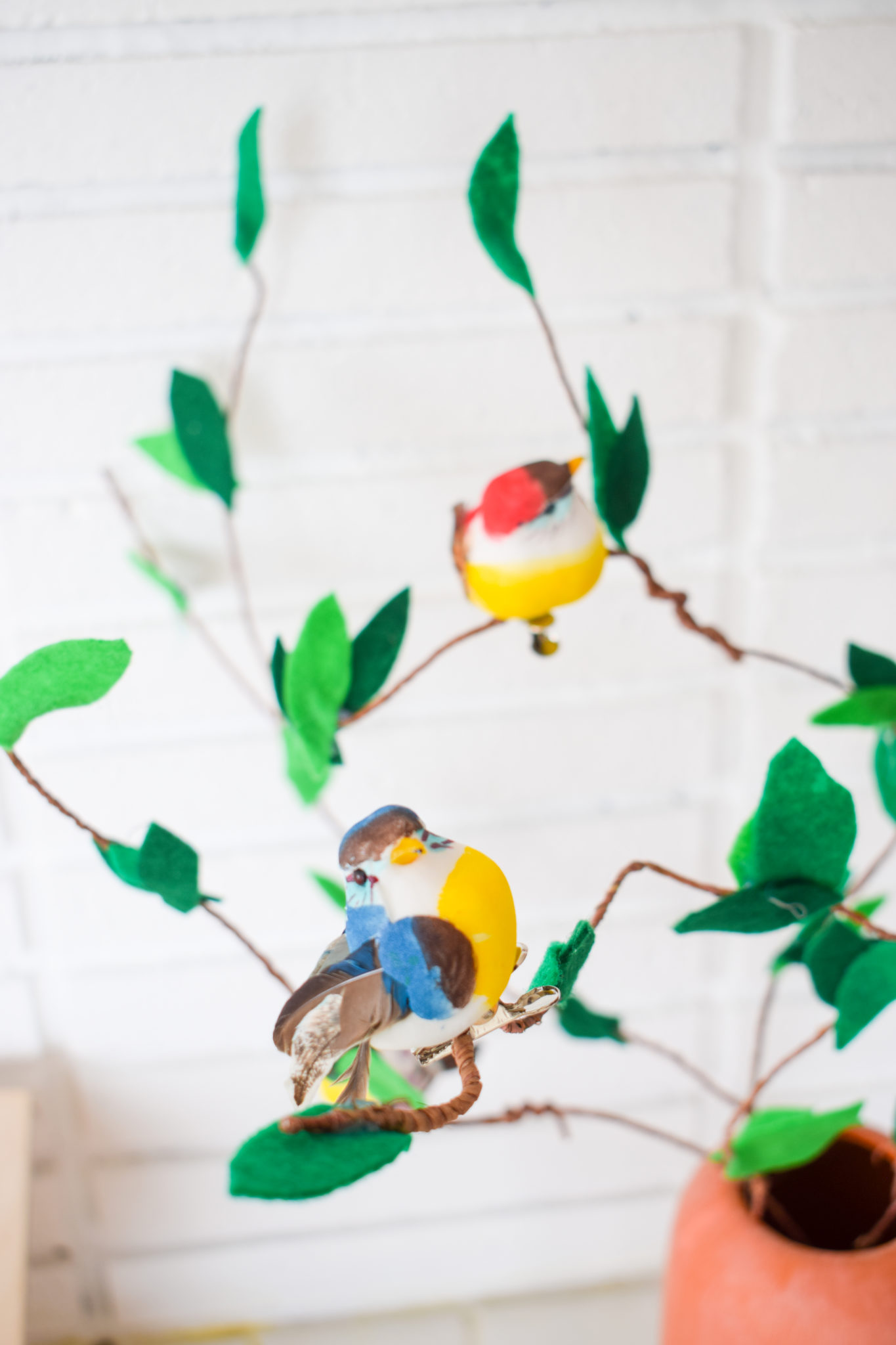 DIY Felted Branches • PMQ for two